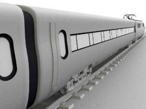 ICE Train 3D Model - FlatPyramid