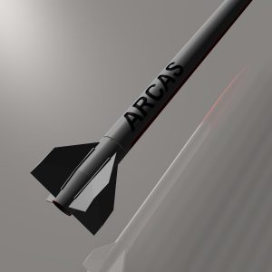 US ARCAS Sounding Rocket v2 3D Model - FlatPyramid