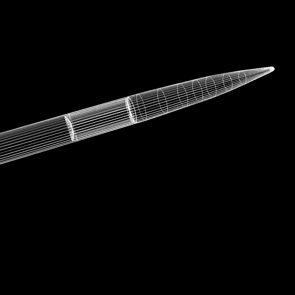 US ARCAS Sounding Rocket v2 3D Model - FlatPyramid