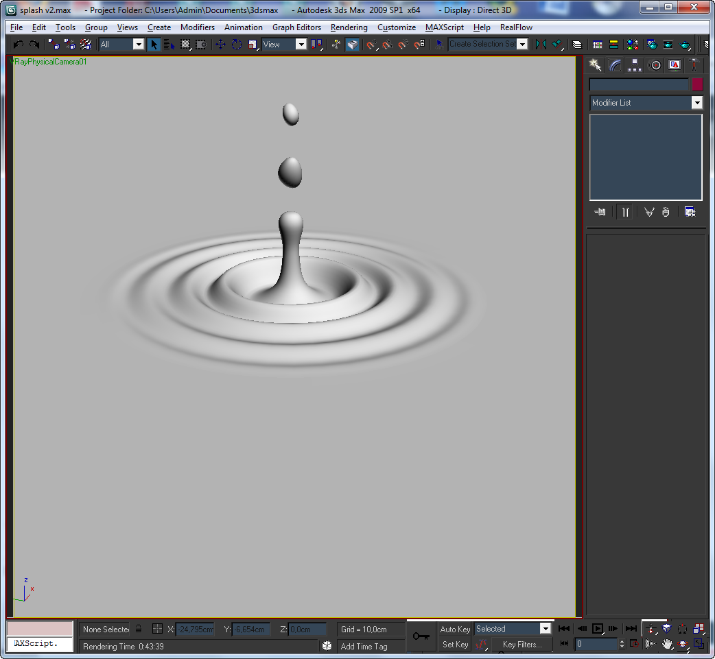 Water Drop and Splash 3D Model – Buy Water Drop and Splash 3D Model ...