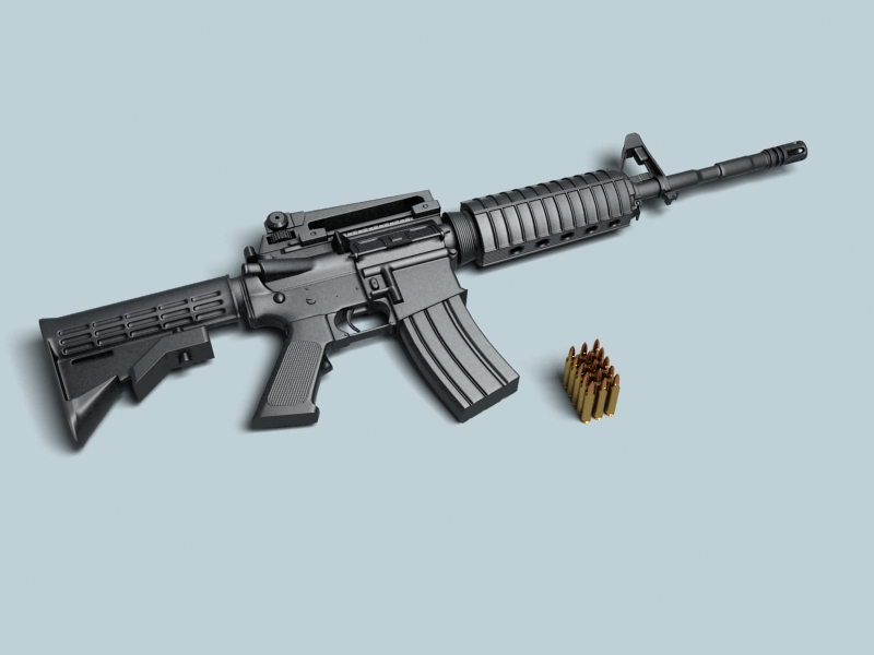 M4a1 3D Model – Buy M4a1 3D Model | FlatPyramid