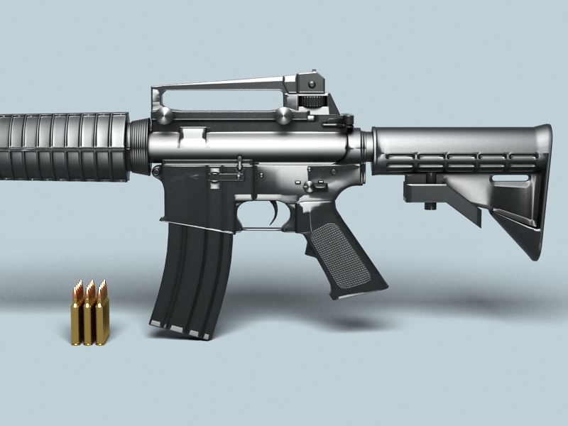 M4a1 3D Model – Buy M4a1 3D Model | FlatPyramid