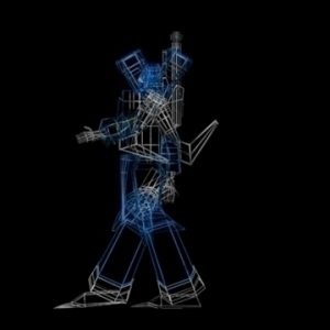 A mech based on the Japanese Mech style. 3D Model - FlatPyramid