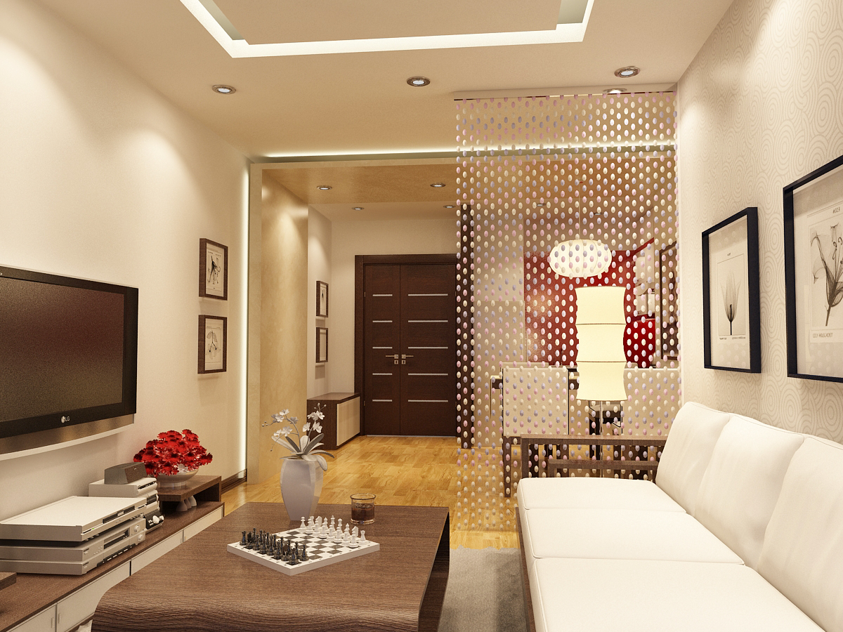 Detailed interior apartment 3D Model 3D Model - FlatPyramid