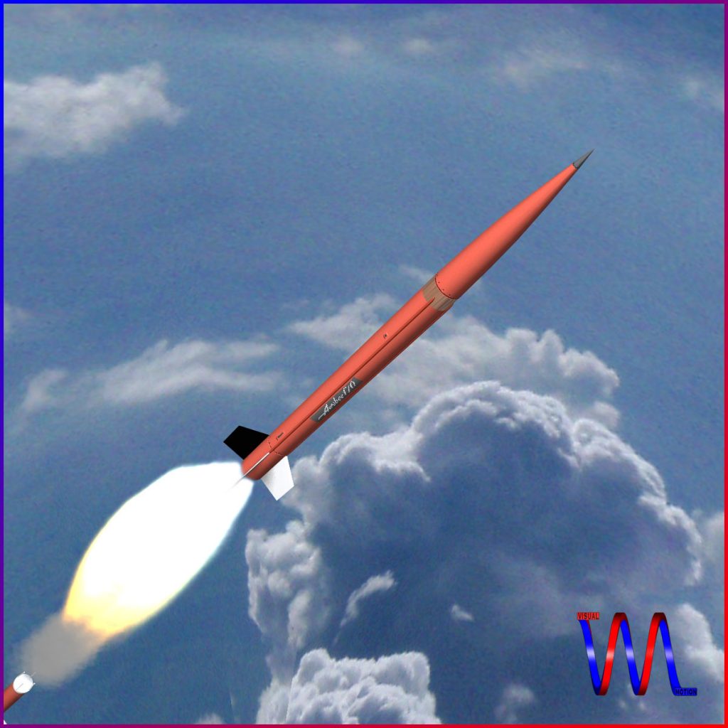 Aerobee 170 Rocket 3D Model - FlatPyramid