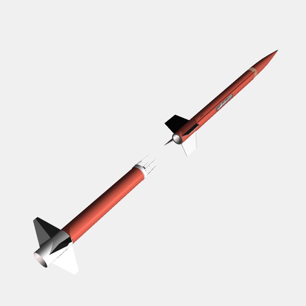 Aerobee 170 Rocket 3D Model - FlatPyramid