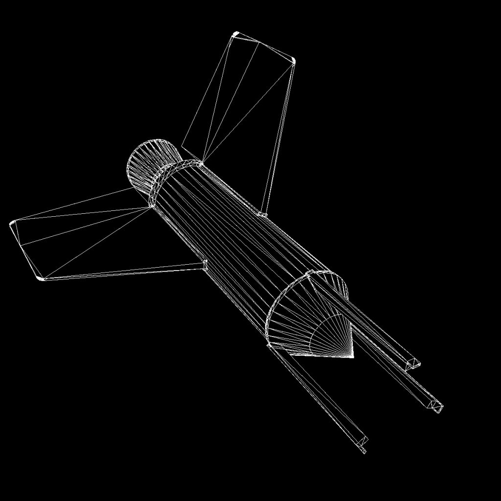 NASA Aerobee 100 Rocket 3D Model - FlatPyramid