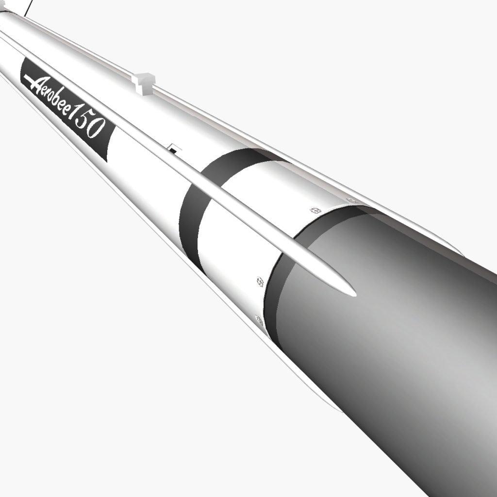 NASA Aerobee 150 Rocket 3D Model - FlatPyramid