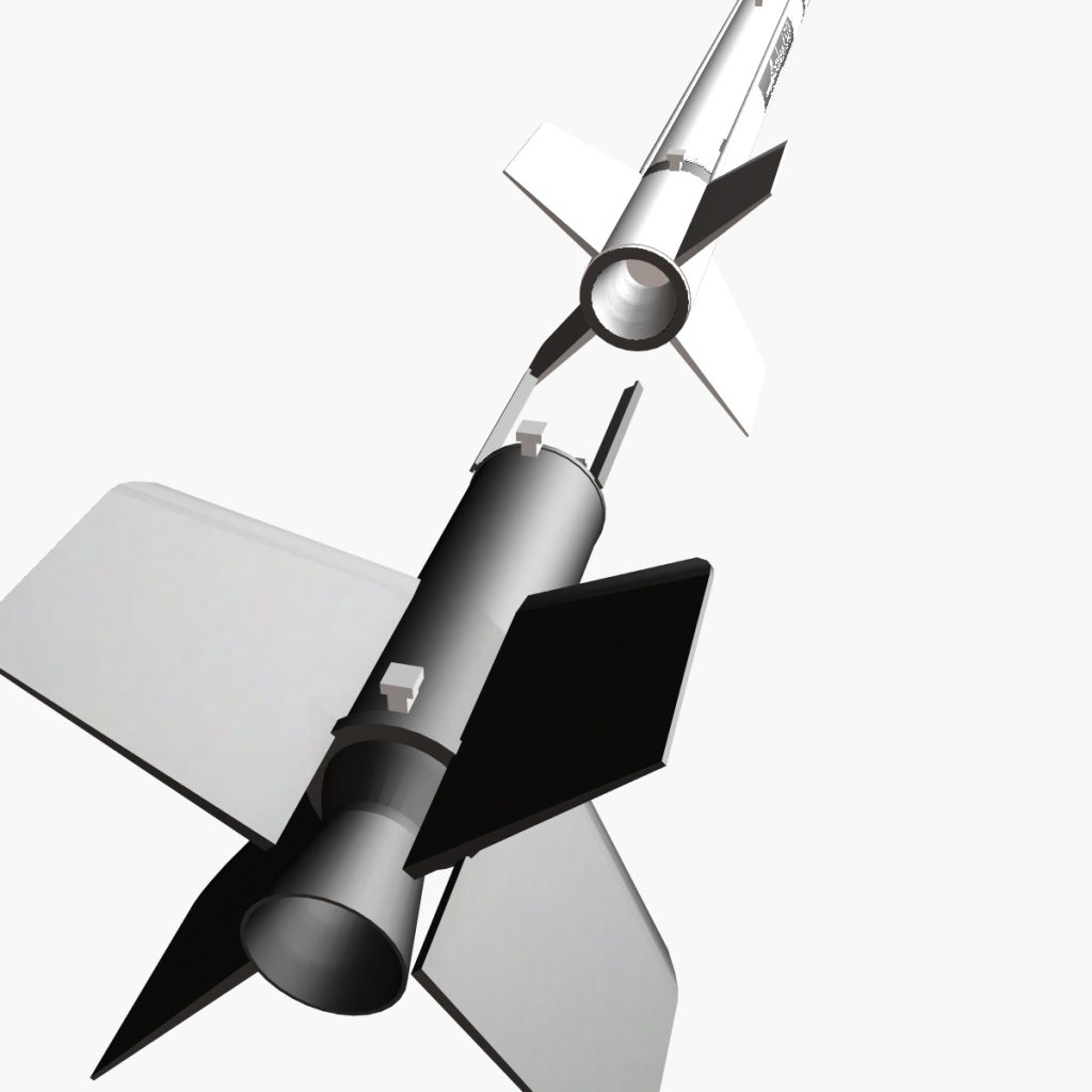 NASA Aerobee 150 Rocket 3D Model - FlatPyramid