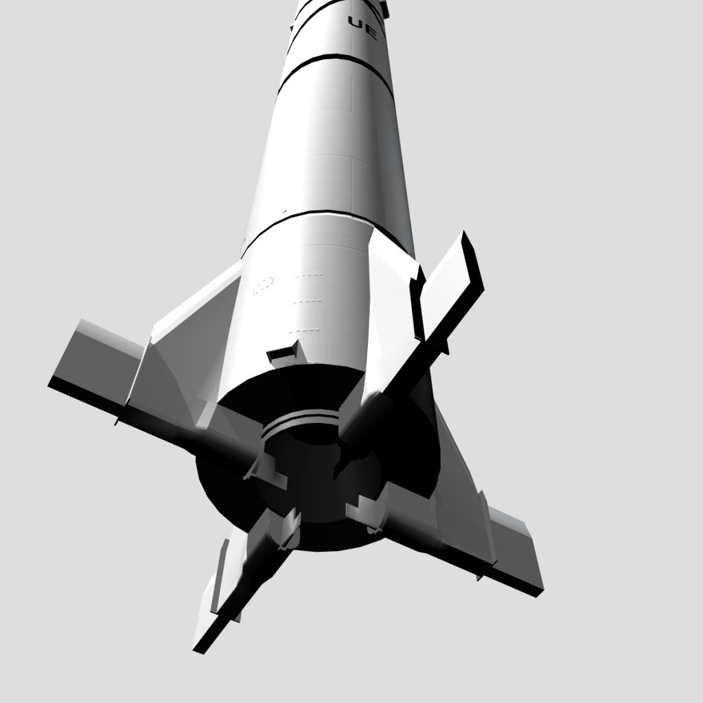 US Jupiter C Rocket 3D Model - FlatPyramid