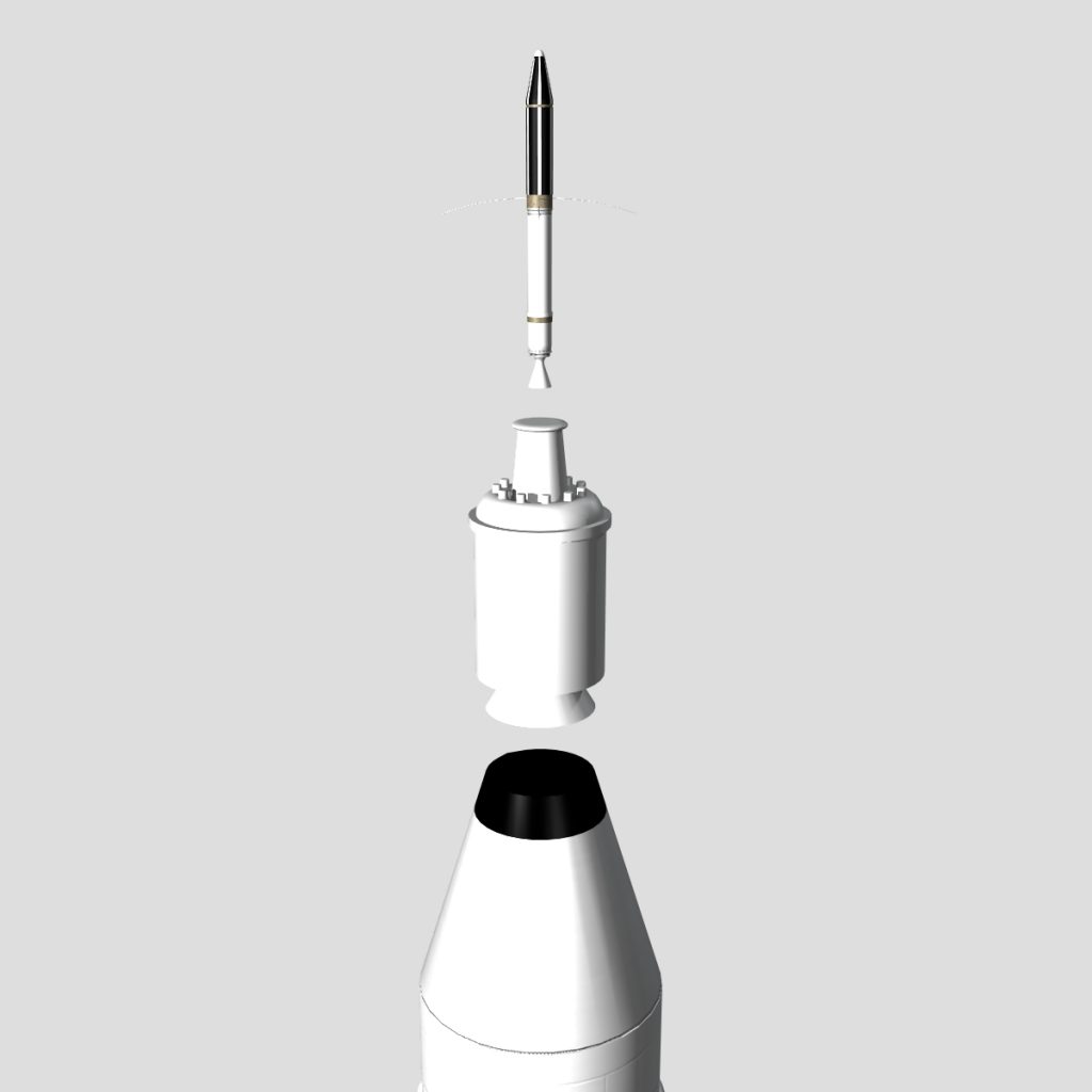 US Jupiter C Rocket 3D Model - FlatPyramid