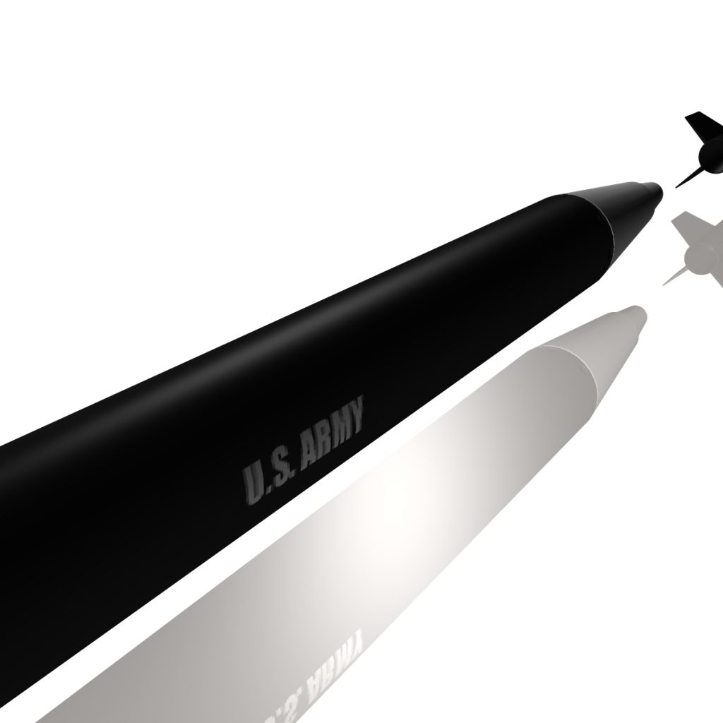 US Super Loki Rocket 3D Model - FlatPyramid