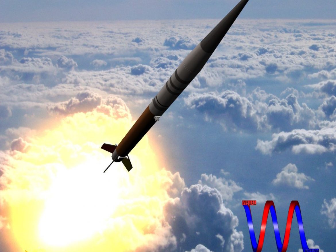 US Terrier-Improved Malemute Rocket 3D Model - FlatPyramid