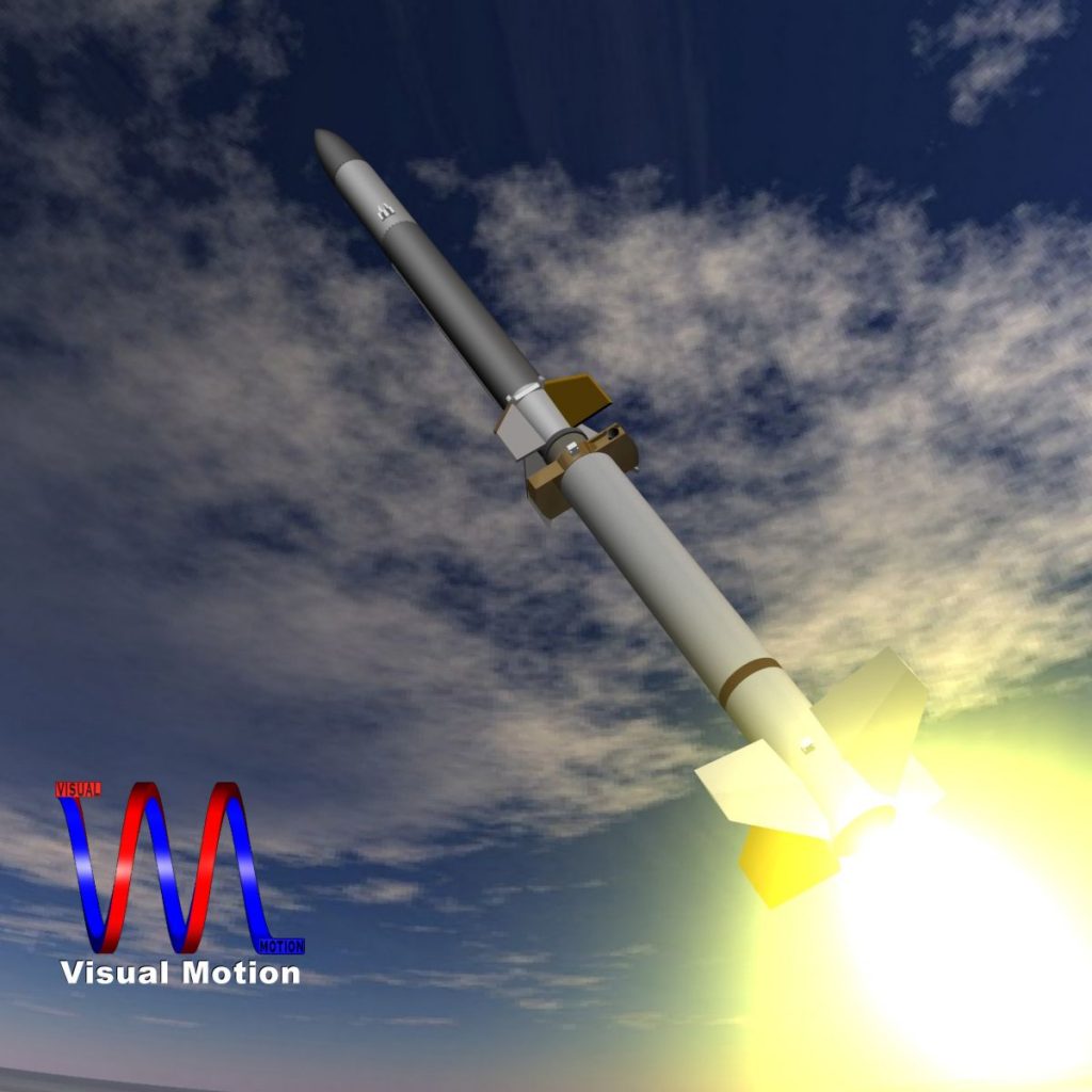 US Thor IRBM Missile 3D Model - FlatPyramid