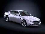 2008 Maserati Quattroporte 3D Model - FlatPyramid