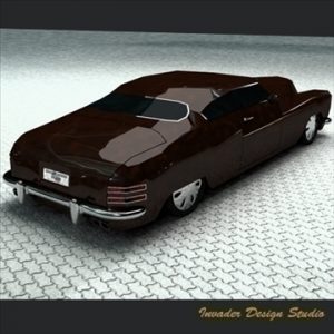 Hermes Classic Car 3D Model - FlatPyramid
