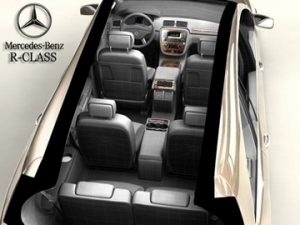 Mercedes R Class 3D Model - FlatPyramid