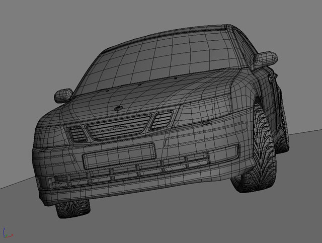 Saab 93 3D Model - FlatPyramid