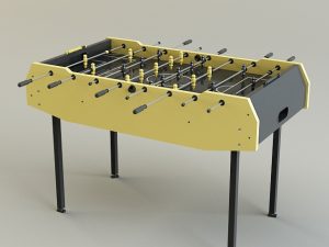 Table-Soccer 3D Model - FlatPyramid