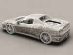 Ferrari F430 Spider 3D Model - FlatPyramid