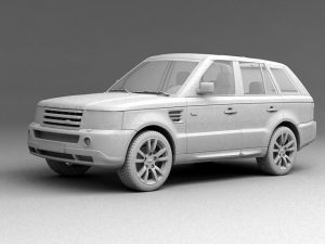 Land Rover Range Rover 3D Model - FlatPyramid