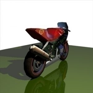 Superbike 3D Model - FlatPyramid