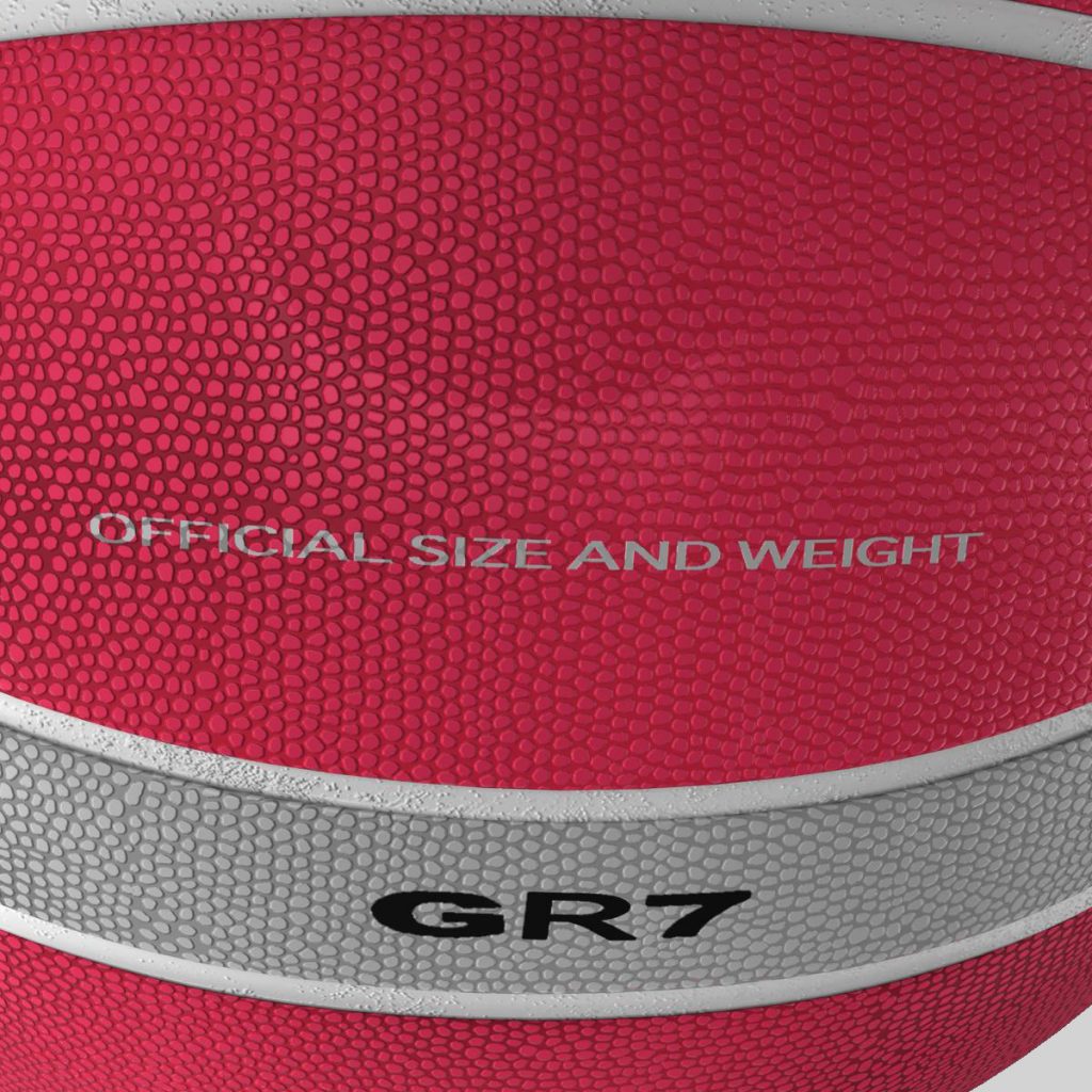 Basketball ball EBA red 3D Model - FlatPyramid