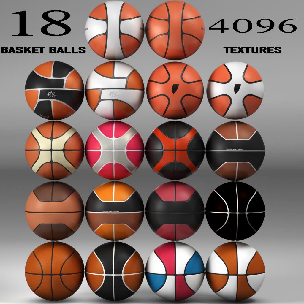 Basketball 3D Models - FlatPyramid