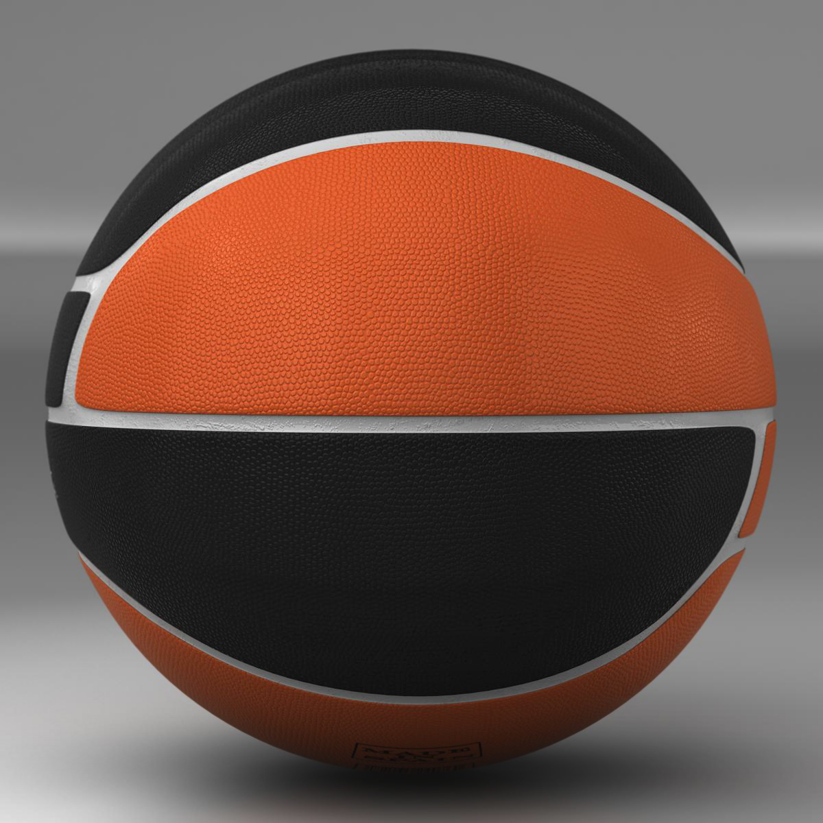 Basketball ball euro black 3D Model – Buy Basketball ball euro black 3D ...