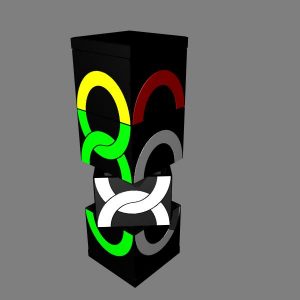 Missing Link Puzzle 3D Model - FlatPyramid