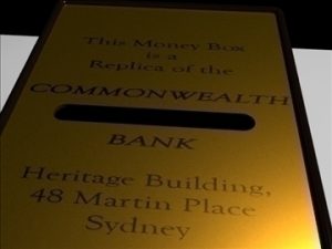 Commonwealth Bank Money Box 3D Model - FlatPyramid