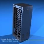 Server rack 3D Model - FlatPyramid