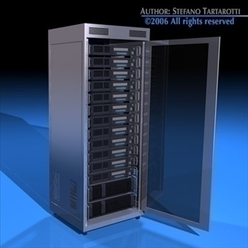 Server rack 3D Model – Buy Server rack 3D Model | FlatPyramid