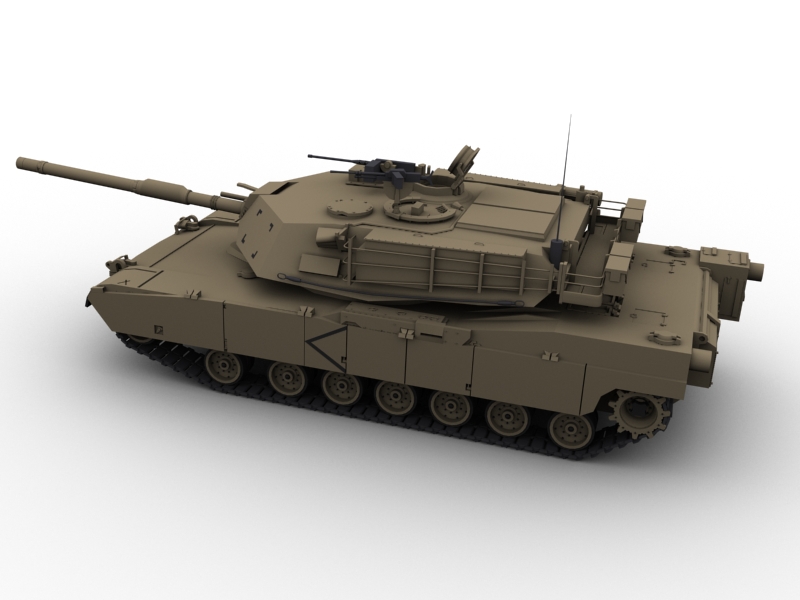 M1A1 Abrams Tank 3D Model – Buy M1A1 Abrams Tank 3D Model | FlatPyramid