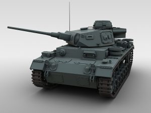 Panzer 3 3D Model - FlatPyramid