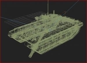 T90 3D Model - FlatPyramid