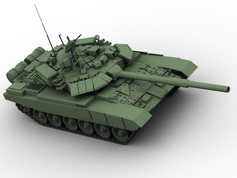 T 90 Battle Tank 3D Model – Buy T 90 Battle Tank 3D Model | FlatPyramid