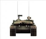 Chinese Type Main Battle Tank 99 3D Model - FlatPyramid