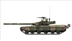 Chinese Type Main Battle Tank 99 3D Model - FlatPyramid