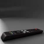 TFT remote control 3D Model - FlatPyramid