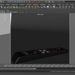 TFT remote control 3D Model - FlatPyramid