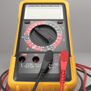 Digital Multimeter 3D Model - FlatPyramid