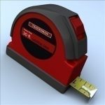 Tape Measurer 3D Model - FlatPyramid