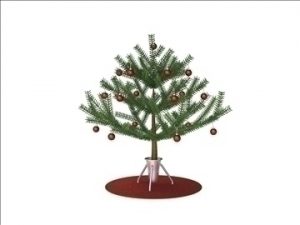 Small spruce tree 3D Model - FlatPyramid
