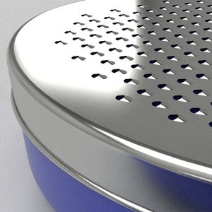 Cheese grater 3D Model - FlatPyramid