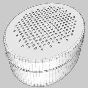 Cheese grater 3D Model - FlatPyramid