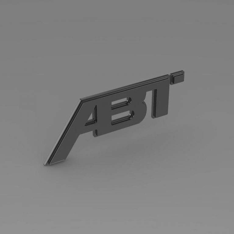 ABT Logo 3D Model - FlatPyramid