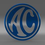 Ac logo 3D Model - FlatPyramid