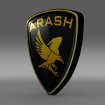 Arash Logo 3D Model - FlatPyramid