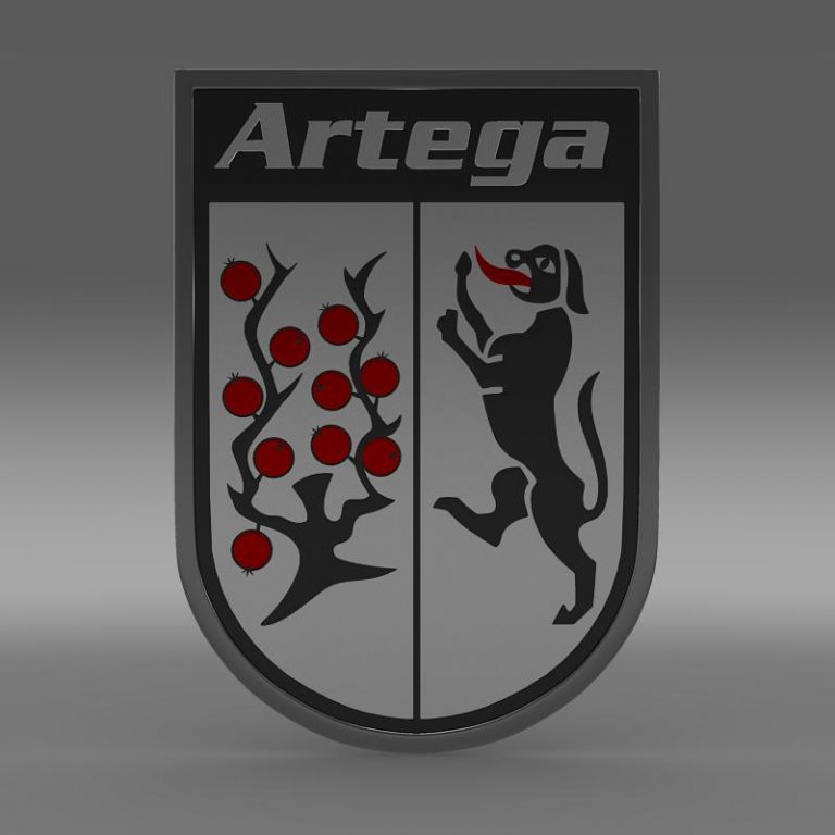 Artega logo 3D Model - FlatPyramid